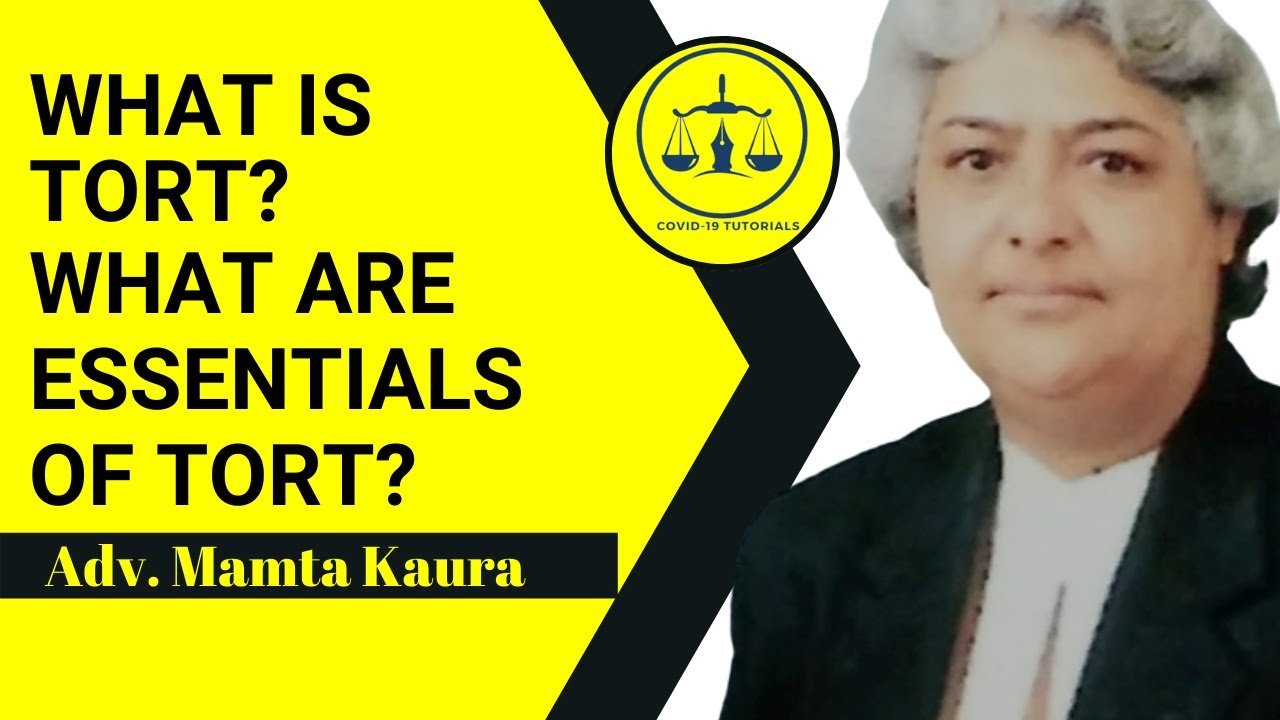 What is Tort? | Essentials of Tort | Law of Torts | - YouTube