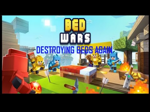 Destroying BEDS Again | Bedwars Gameplay Solo Mode - YouTube