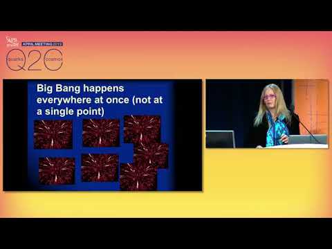 Katherine Freese public lecture on “Dark Matter in the Universe” at APS ...