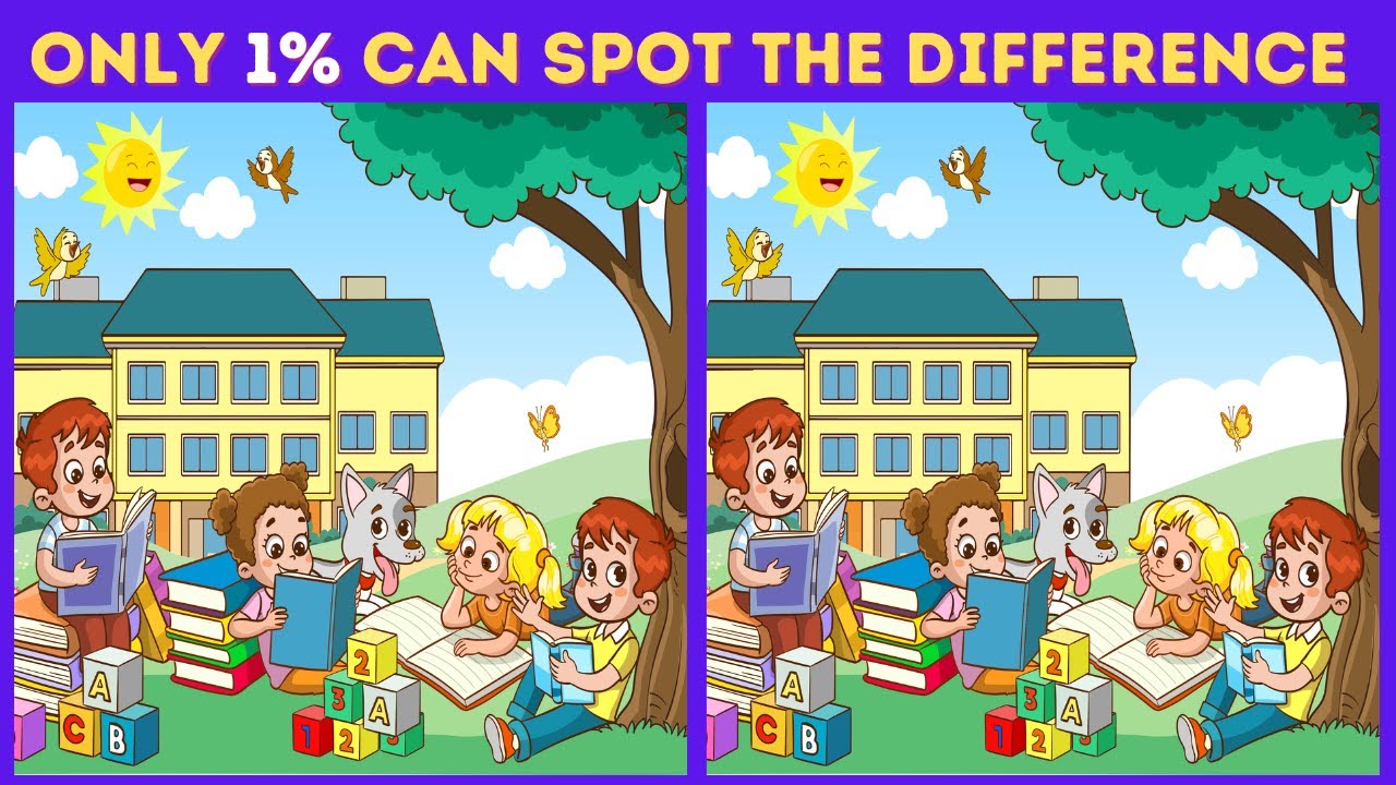 Spot The [ Difference ]: Only 1% can spot it !! | 3 Differences Between ...