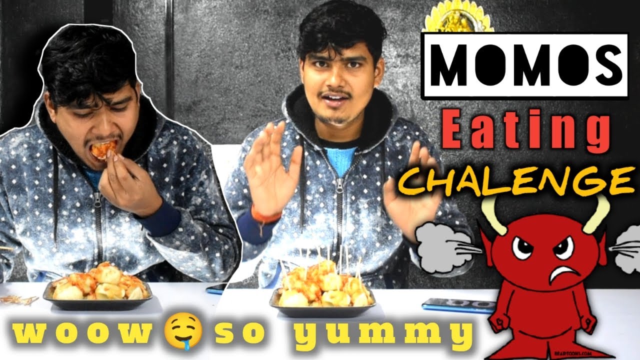 Momos challenge in 25sec.😱! Momos lover challenge's!@Mrsohanvermamomos ...