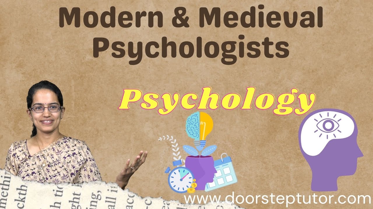 Modern & Medieval Psychologists - Part of Psychology Video Course ...