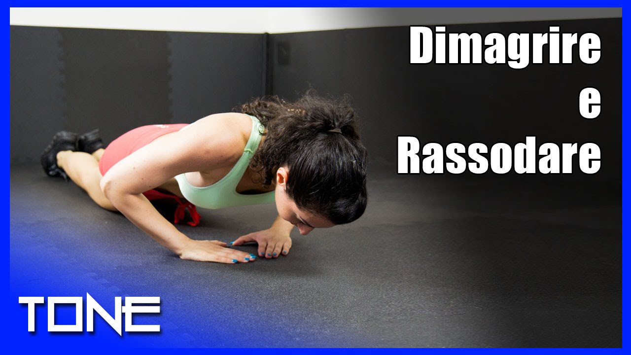 Allenamento HIIT in casa per dimagrire e rassodare - Tone 04 - YouTube