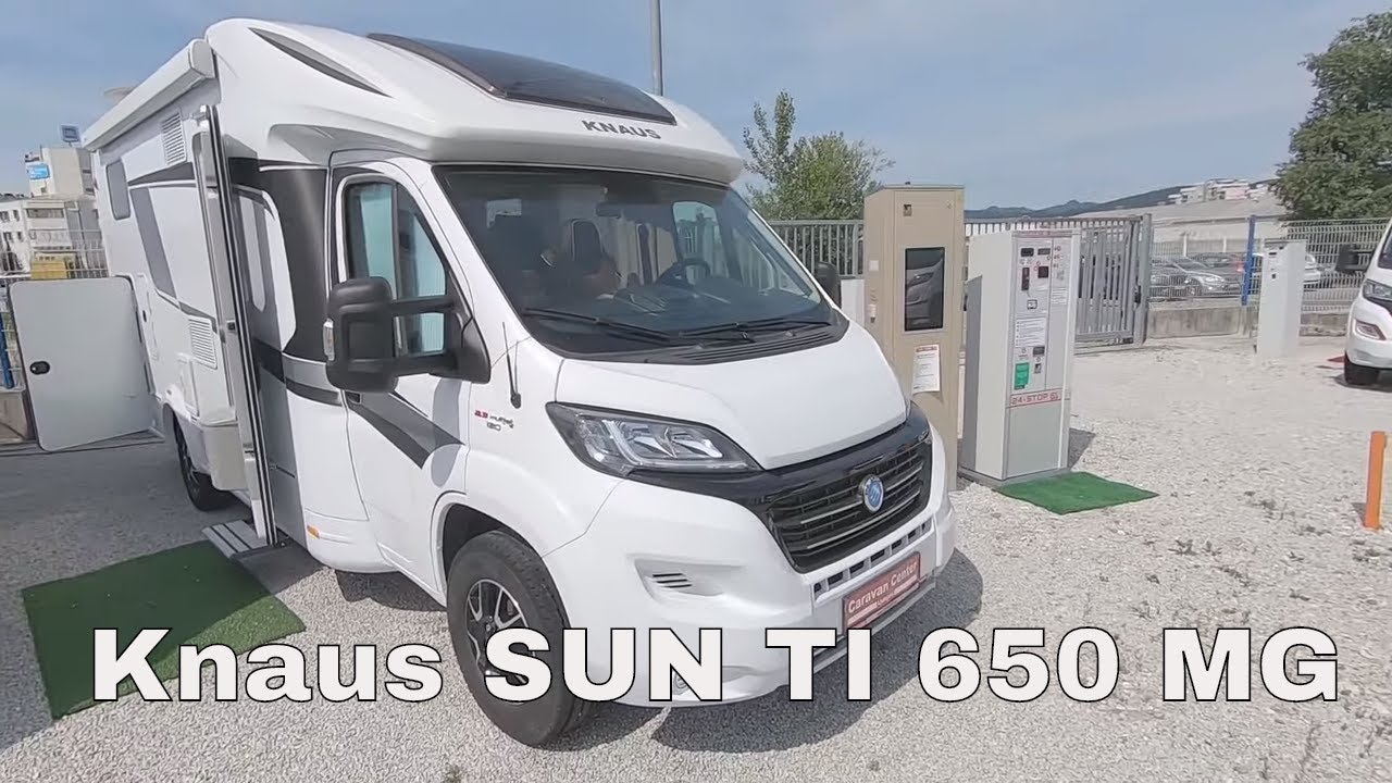 Knaus SUN TI 650 MG Platinum Selection 2018 walkaround - YouTube