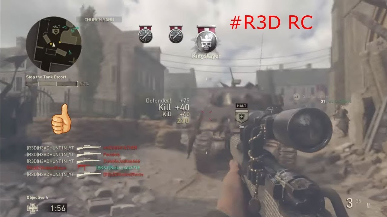 Call of Duty WW2 SPLIT 5 ON! - YouTube