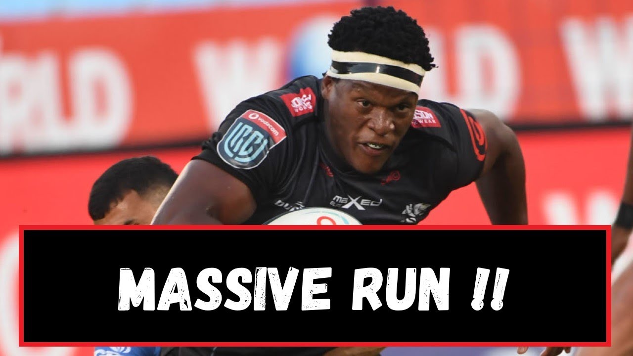 Phepsi Buthelezi bulldozing run | Bulls vs Sharks | United Rugby ...