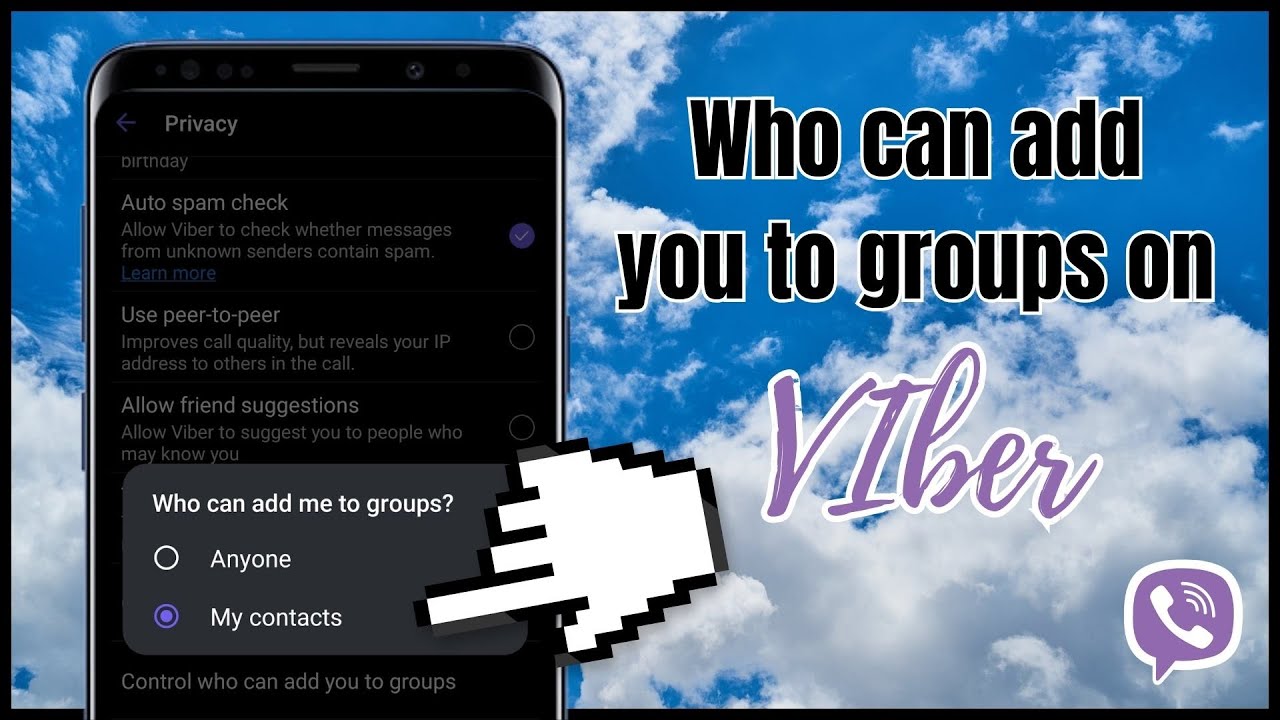 How To Prevent Everyone From Adding You To Groups On Viber? |Easy ...
