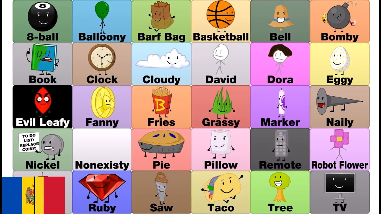 BFDI audition (dublat in romana) - YouTube