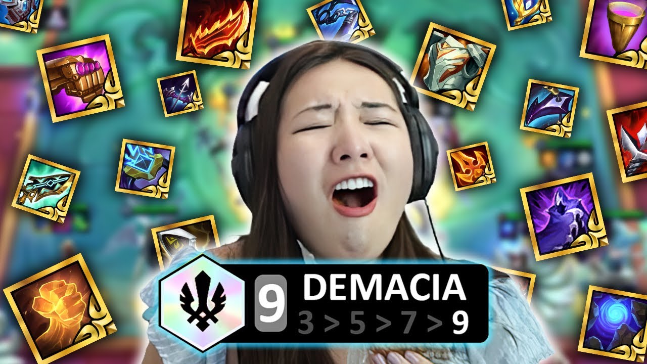*LEVEL UP* This 9 DEMACIA COMP GIVES 5 RADIANT ITEMS for FUN!? | TFT ...
