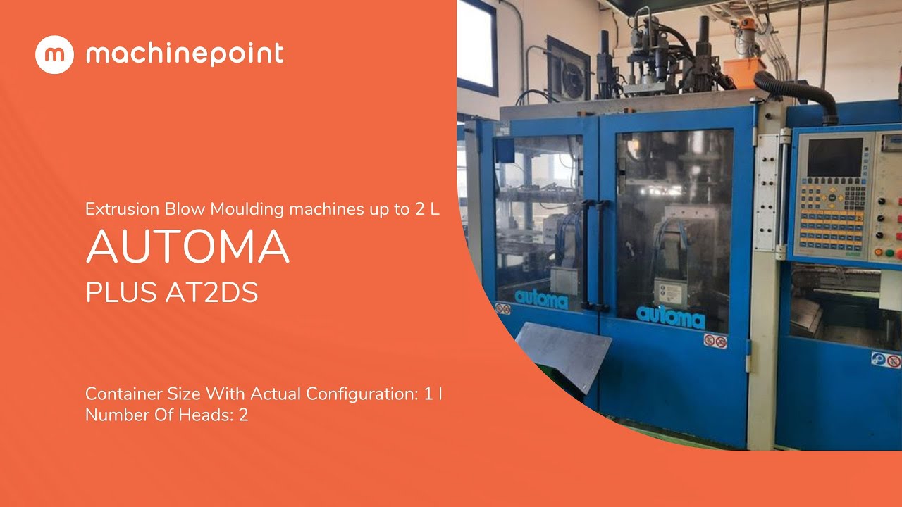 AUTOMA PLUS AT2DS Extrusion Blow Moulding machines up to 2 L | AUTOMA ...