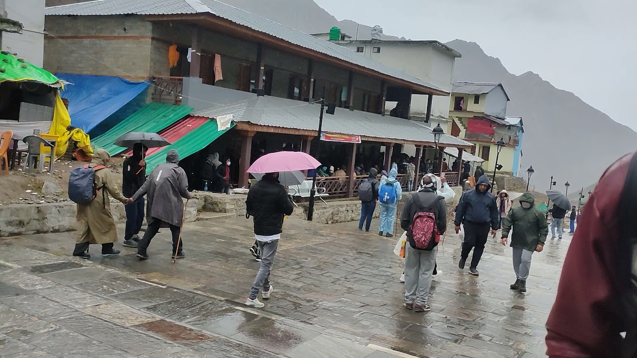 Kedarnath weather today live - YouTube