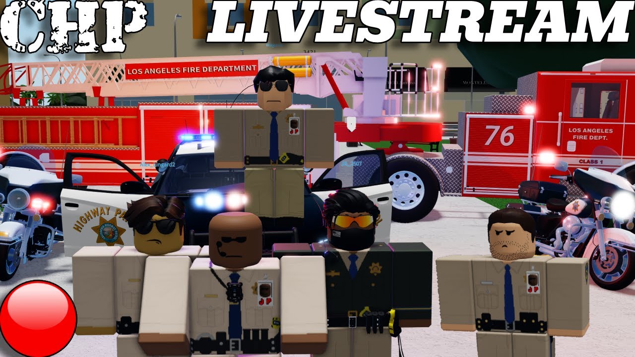 FRCH LAPD With Dispatch!! Roblox Livestream - YouTube