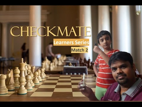 Kids corner Chess Game Learners Match 02 - YouTube