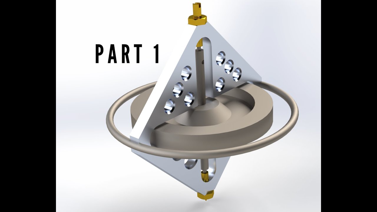 Gyroscope Assembly Part 1 - SOLIDWORKS - ENG 004 - UC Davis - YouTube