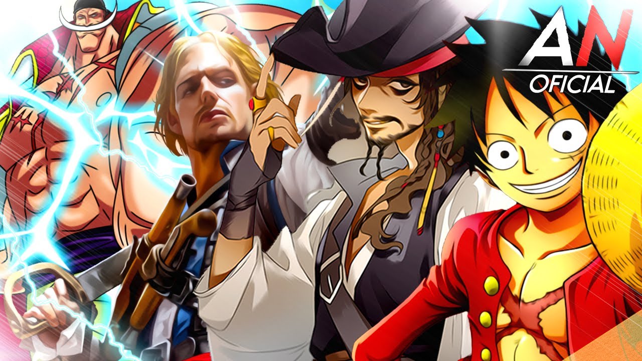 SET DOS PIRATAS [ Jack Sparrow, Monkey D.Luffy, Edward Kenway, Barba ...