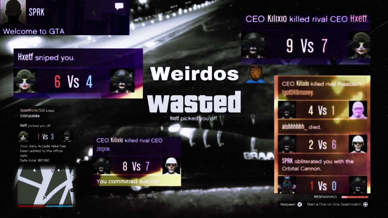 "Welcome 2 GTA" Tryhards Wanted 2 play Weird So I Played Weirder - YouTube
