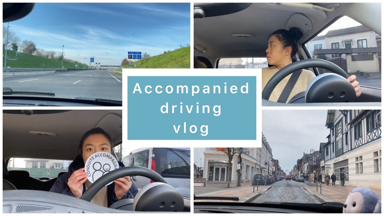 [FR/EN] Vlog sur la conduite accompagnée | Accompanied driving vlog ...