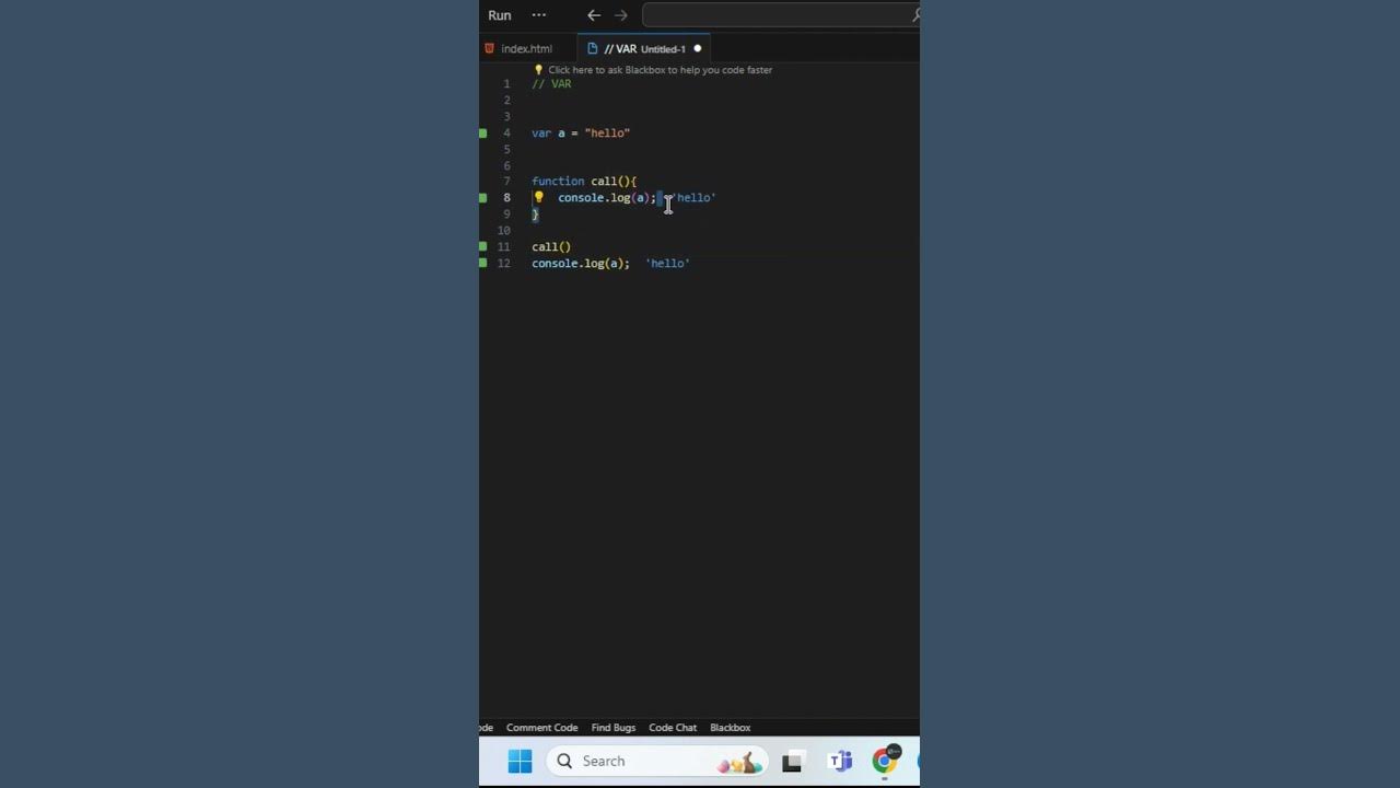 Var On Javascript Coder Javascript Coading Viral Trending Shorts Shortvideo