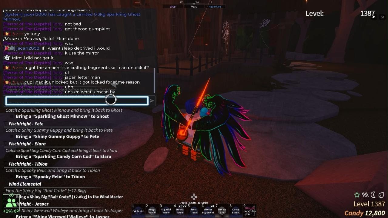 Roblox fisch ghost - YouTube