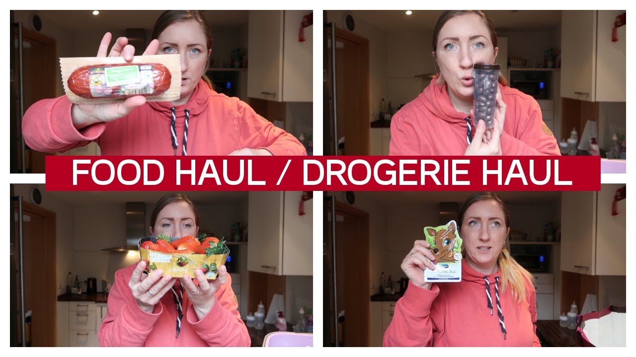 FOOD HAUL ALDI / DM HAUL - YouTube