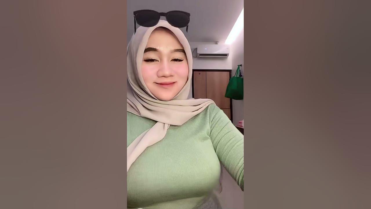 hijab live tante nanda cantik gunung gede | hijab style mempesona - YouTube