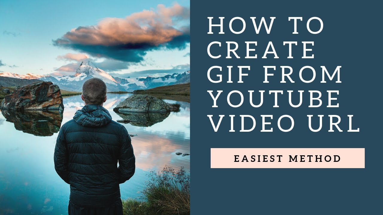 How to create GIF from youtube video URL - YouTube