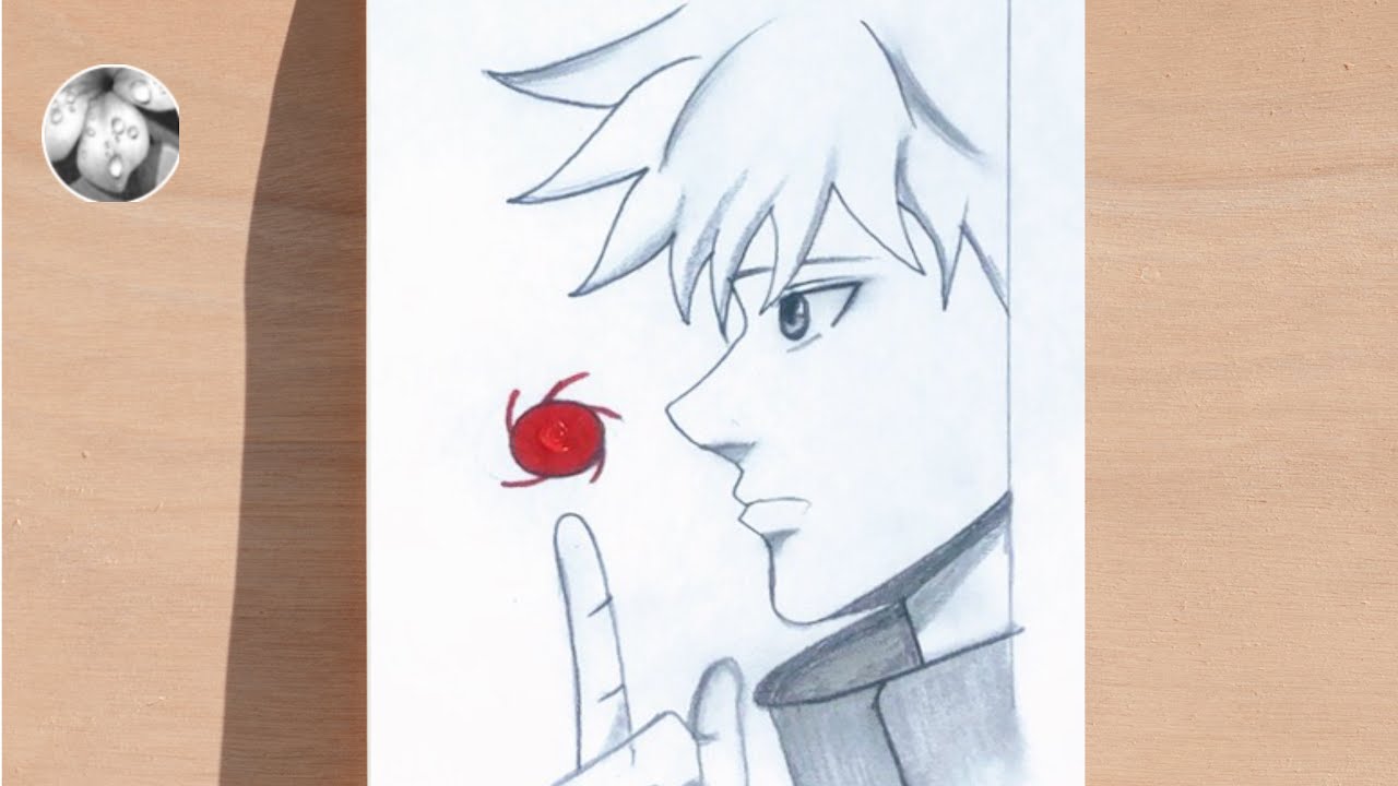 How to draw anime Easy/ Easy Gojo Satoru cursed Technique:Red Step by ...