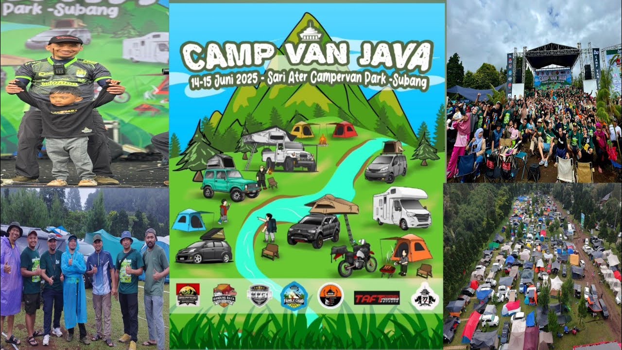 CAMP VAN JAVA 2025 / CAMPING 7 KOMUNITAS/ SARI ATER CAMPERVAN PARK ...