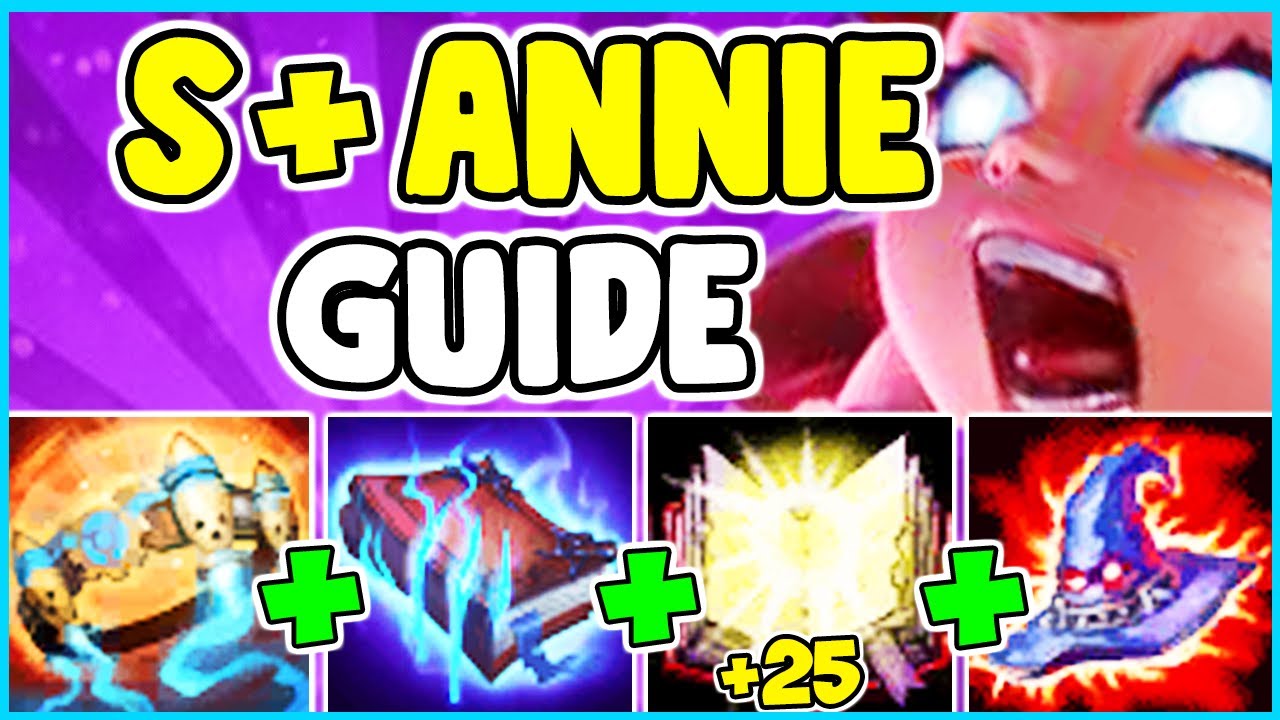 HOW TO PLAY ANNIE MID & SOLO CARRY In Season 10 | Annie Guide S10 ...