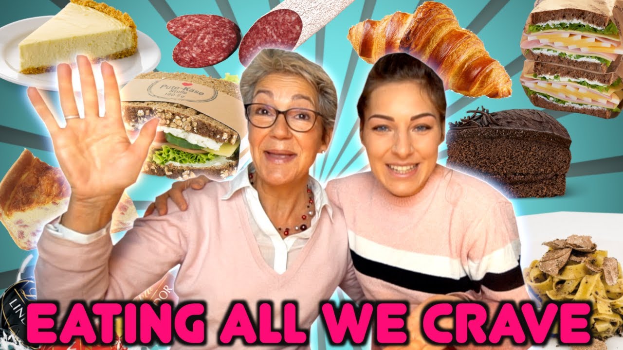 EATING EVERYTHING I WANT for A DAY ft. My Mama - YouTube