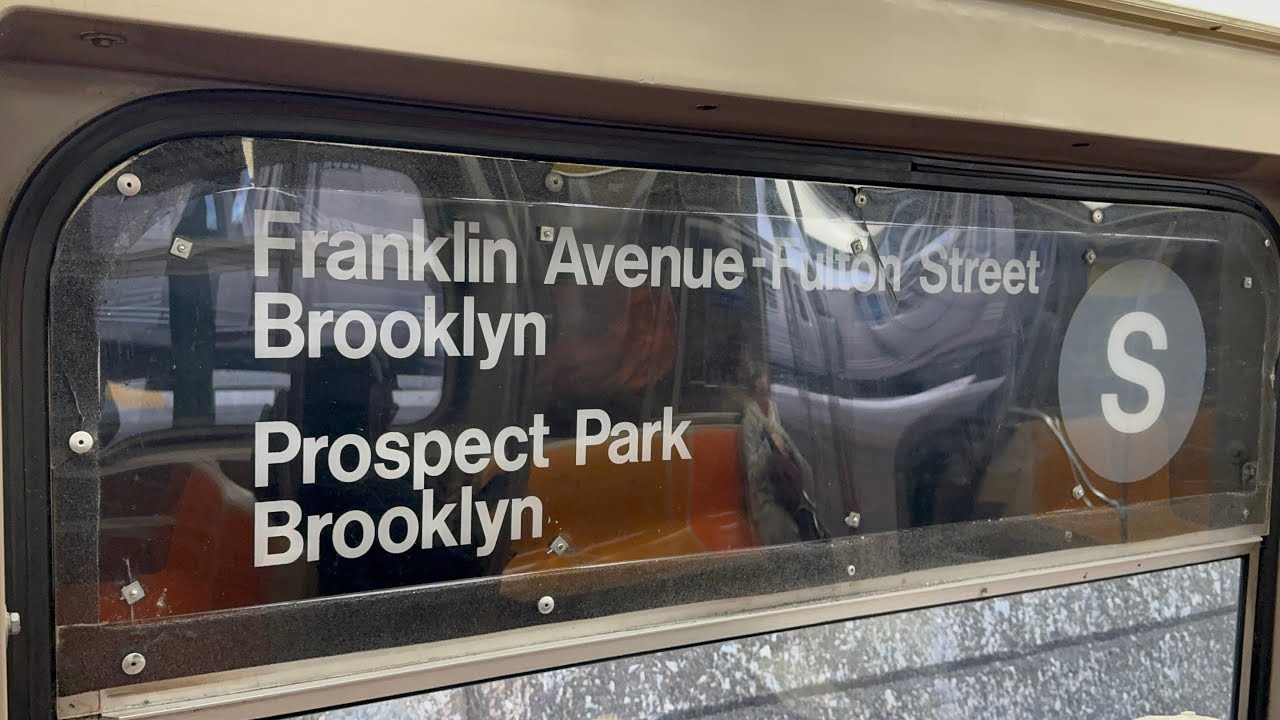 BMT Franklin Av: R68 Franklin Av (S) Shuttle Train [Prospect Park to ...