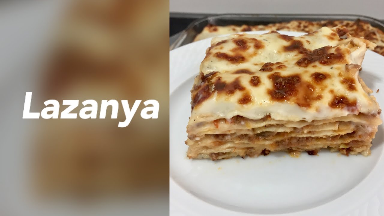 LAZANYA (Haşlamadan Hazırlama) - YouTube