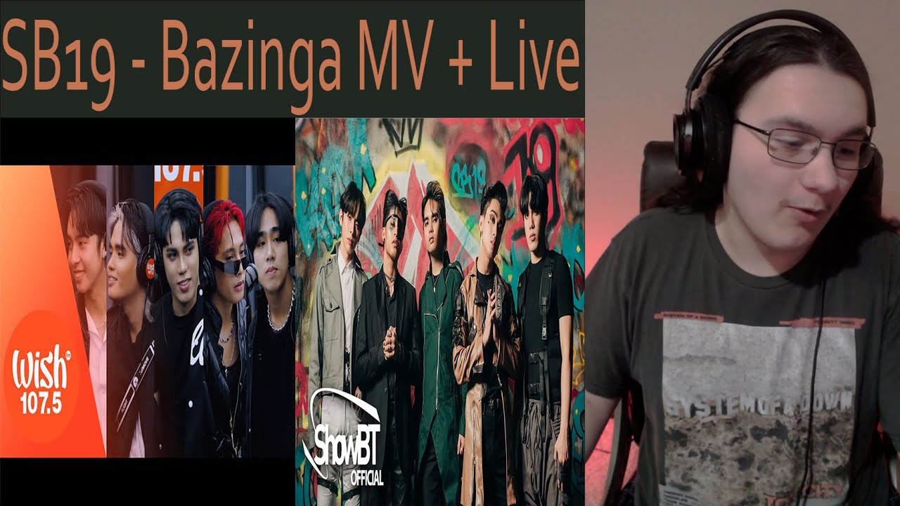 Metalhead reacts | SB19 'Bazinga' MV + Bus Live - YouTube