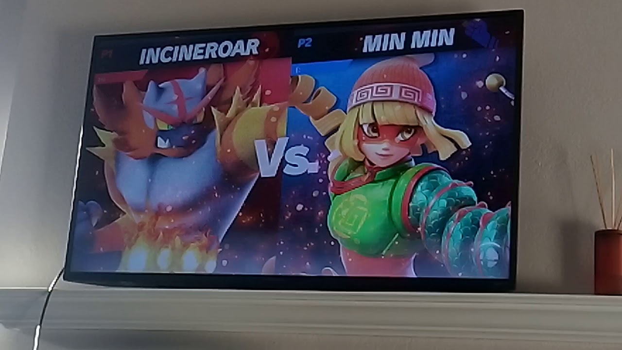 New character min min gameplay super smash Bros ultimate - YouTube
