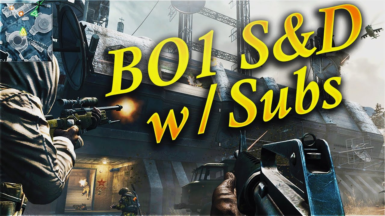 [XB1] Classic Black Ops Search and Destroy w/ Subs! (BO1 S&D) - YouTube