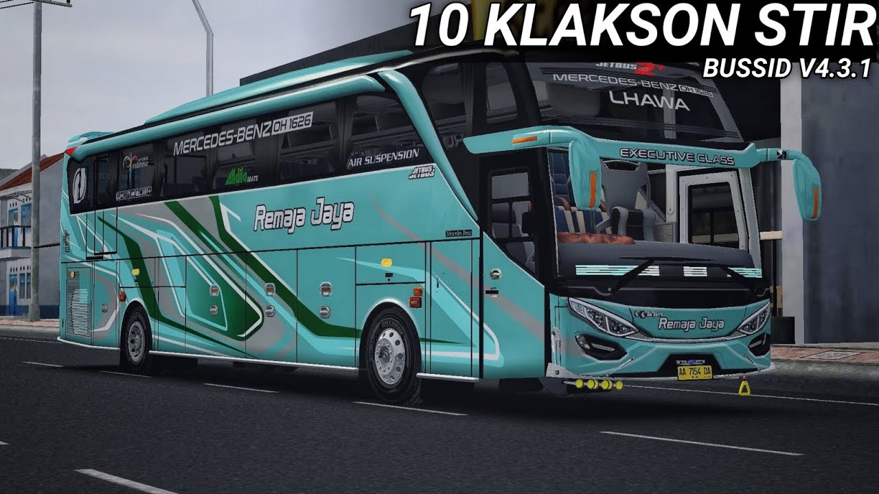 KODENAME 10 KLAKSON STIR BUSSID V4.3.1 - YouTube