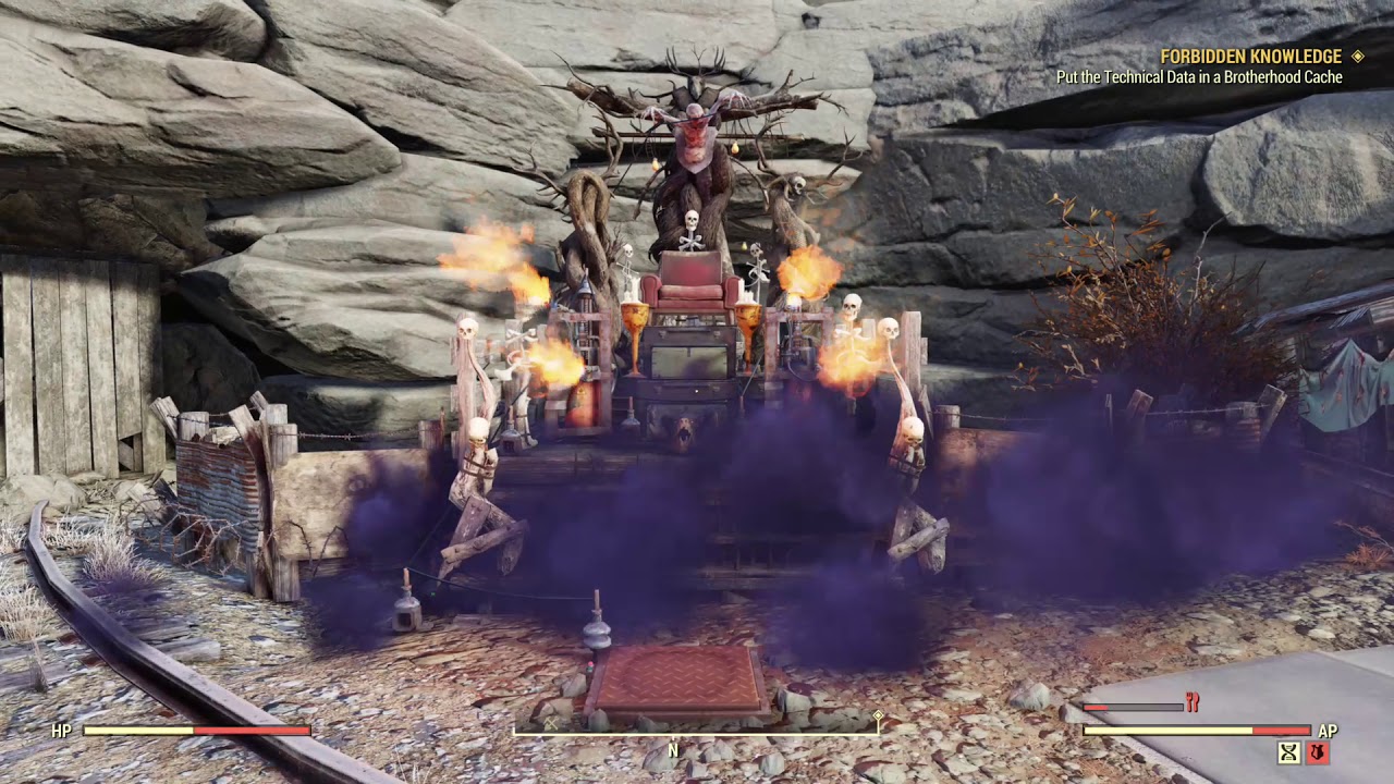 Fallout 76 Raider camp build - YouTube