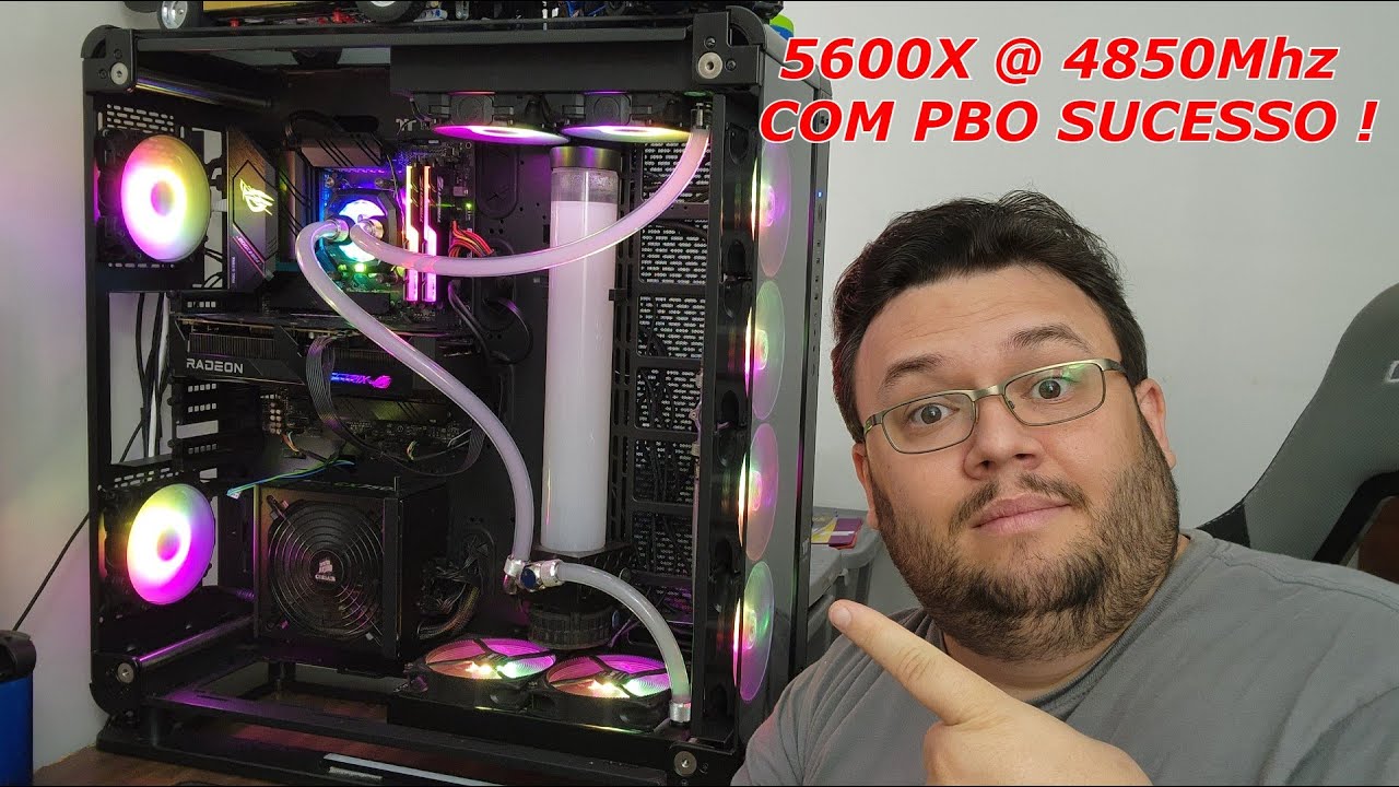 RYZEN 5 5600X PBO ! O QUE SEU GAME PRECISA P MAIS FPS ! - YouTube