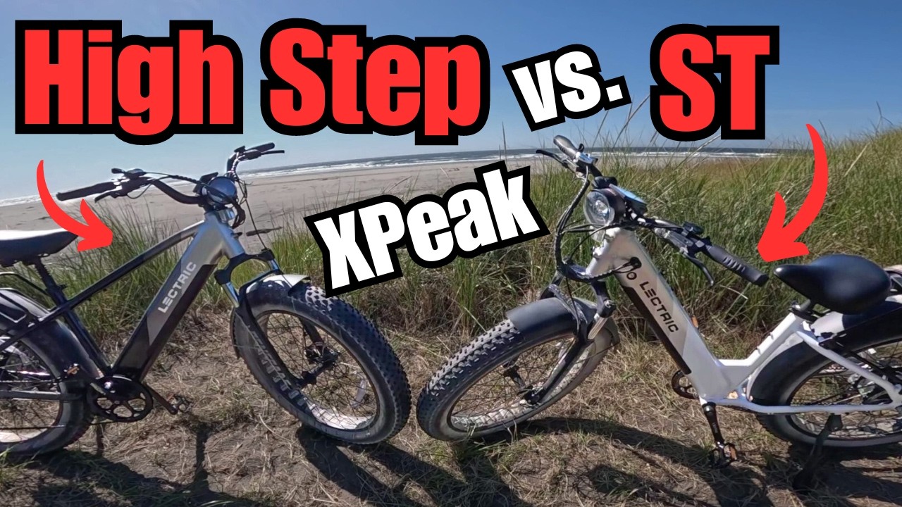 Lectric XPeak ST vs Diamond High Step eBike Comparison Review - YouTube