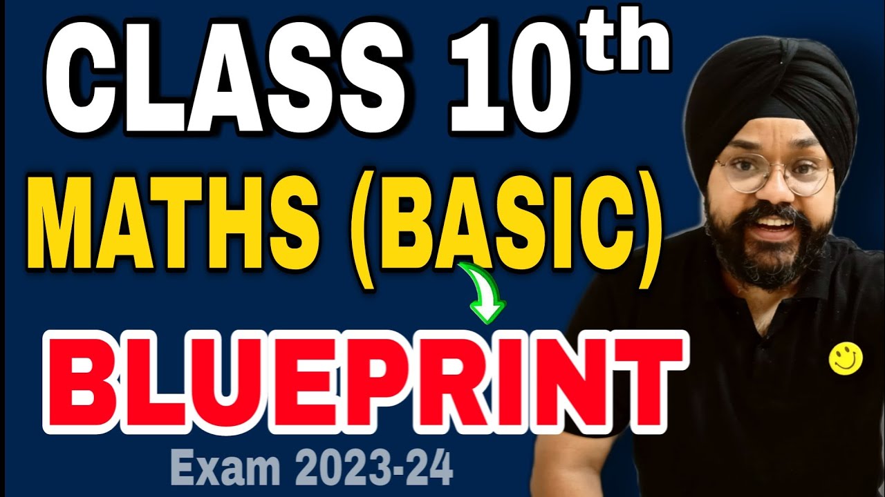 Class 10 Maths (Basic) Blue Print 2023-24 | Chapterwise Weightage ...
