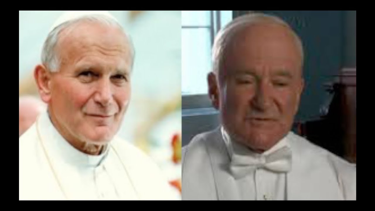 100% PROOF! Robin Williams was Pope John Paul the 2nd! They are ALL ...