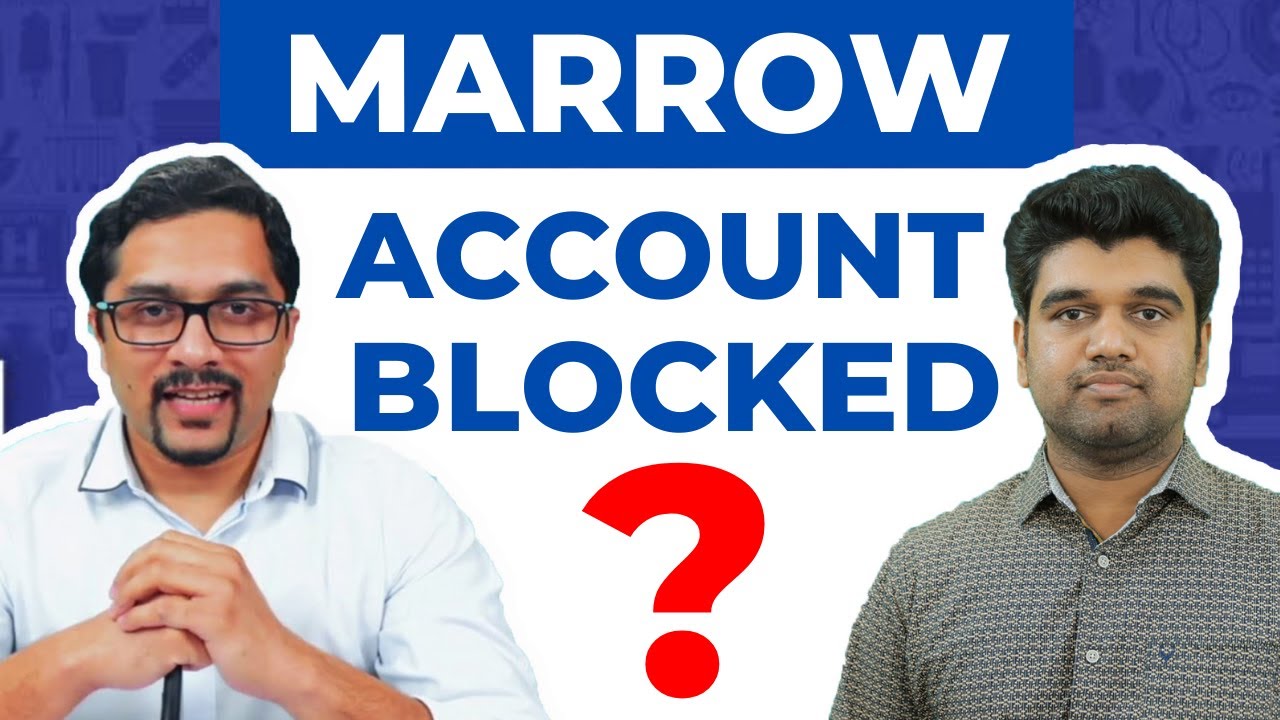 MARROW Account Suspended ?? | How to unblock Marrow account ?? | | DO'S ...