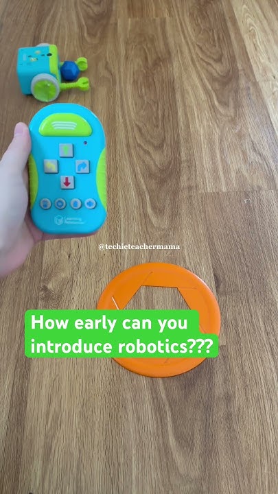 Preschool is a great time to show kids screen-free robotics for problem ...