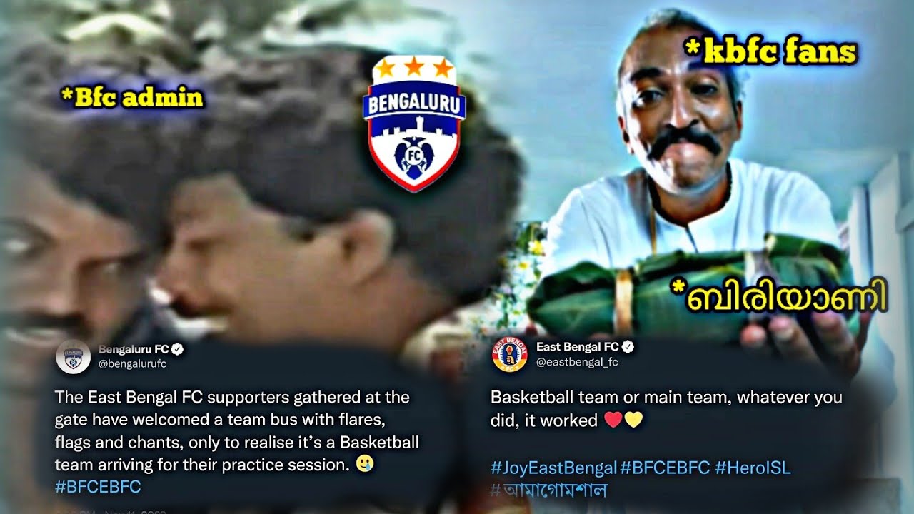 Bfc ക്ക് വീണ്ടും ബിരിയാണി.. 😂😂|BFC VS EBFC|Bangluru fc|Isl troll status|Bfc|#keralablasters # ...