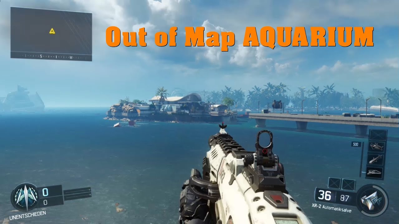 Black Ops 3: Out of Map AQUARIUM - YouTube