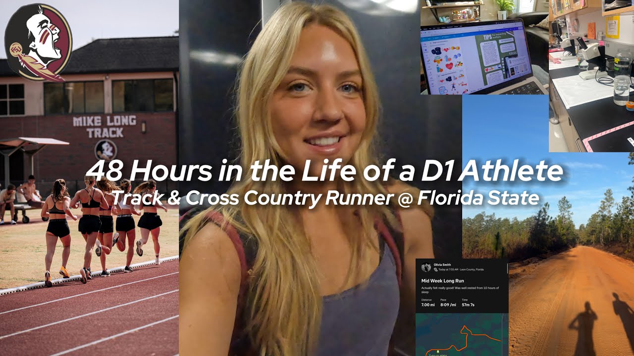 48 Hours in the Life of a Division 1 Athlete / Track & Cross Country ...