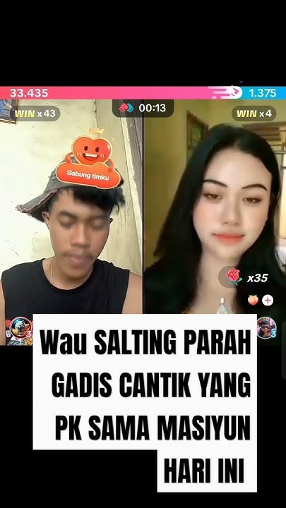 WAU SALTING PARAH GADIS CANTIK INI SETELAH TAU PK SAMA MAS IYUN #duet - YouTube