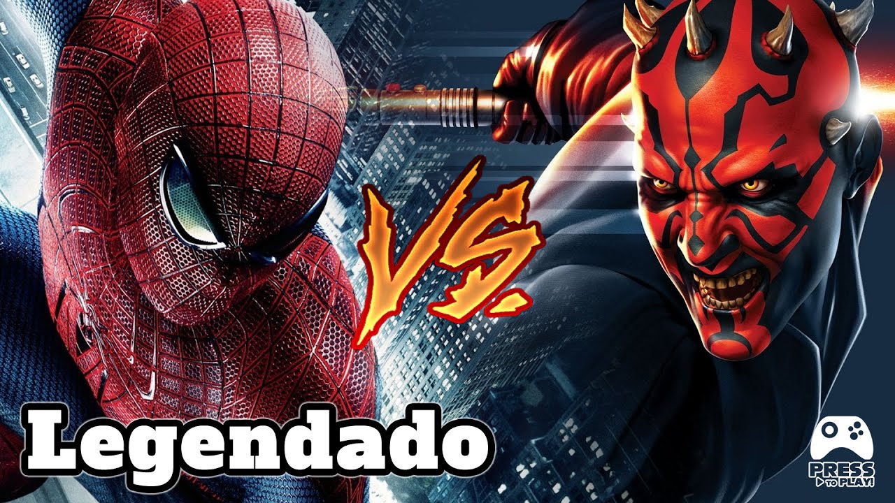 SPIDER-MAN vs DARTH MAUL LEGENDADO - Super Power Beat Down (Episodio 17 ...