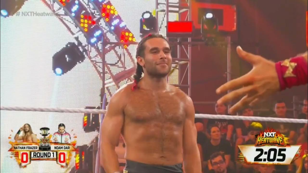 WWE NXT NOAM DAR VS NATHAN FRAZER 08/22/23 - YouTube