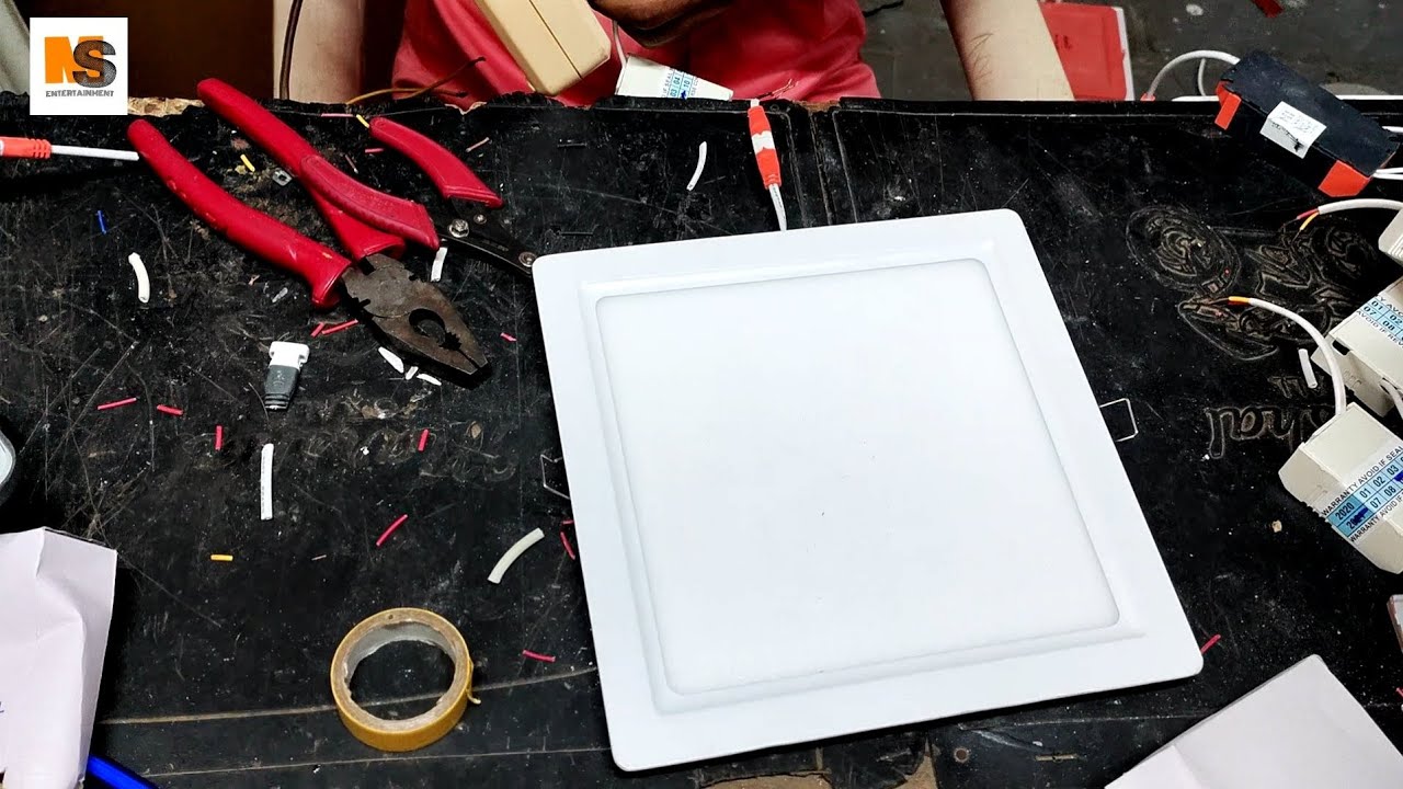 HOW TO REPAIR LED PANEL Easily - YouTube